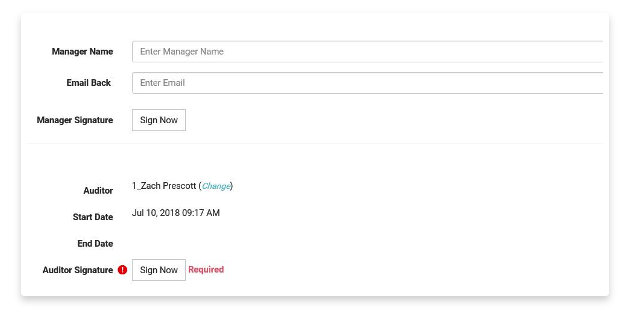 Mobile Auditor - Completing and Uploading an Audit – Rizepoint